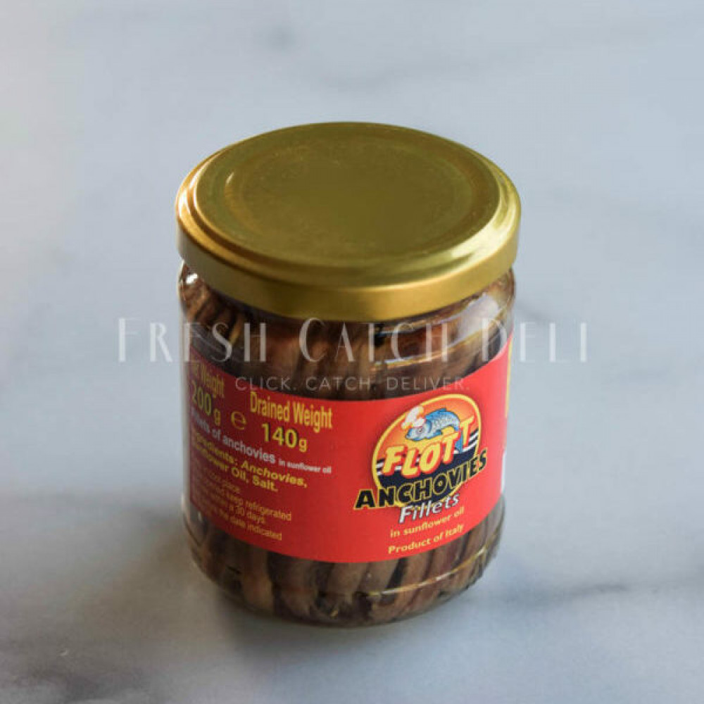 Anchovy Fillets 200g | Fresh Catch Deli
